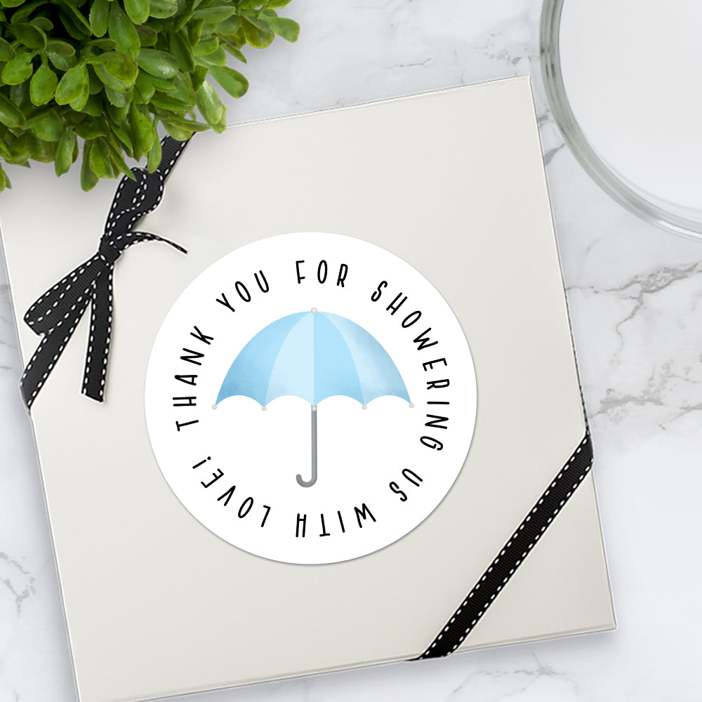 Thank You For Showering Us With Love (Umbrella) - Stickers – A Little Leafy