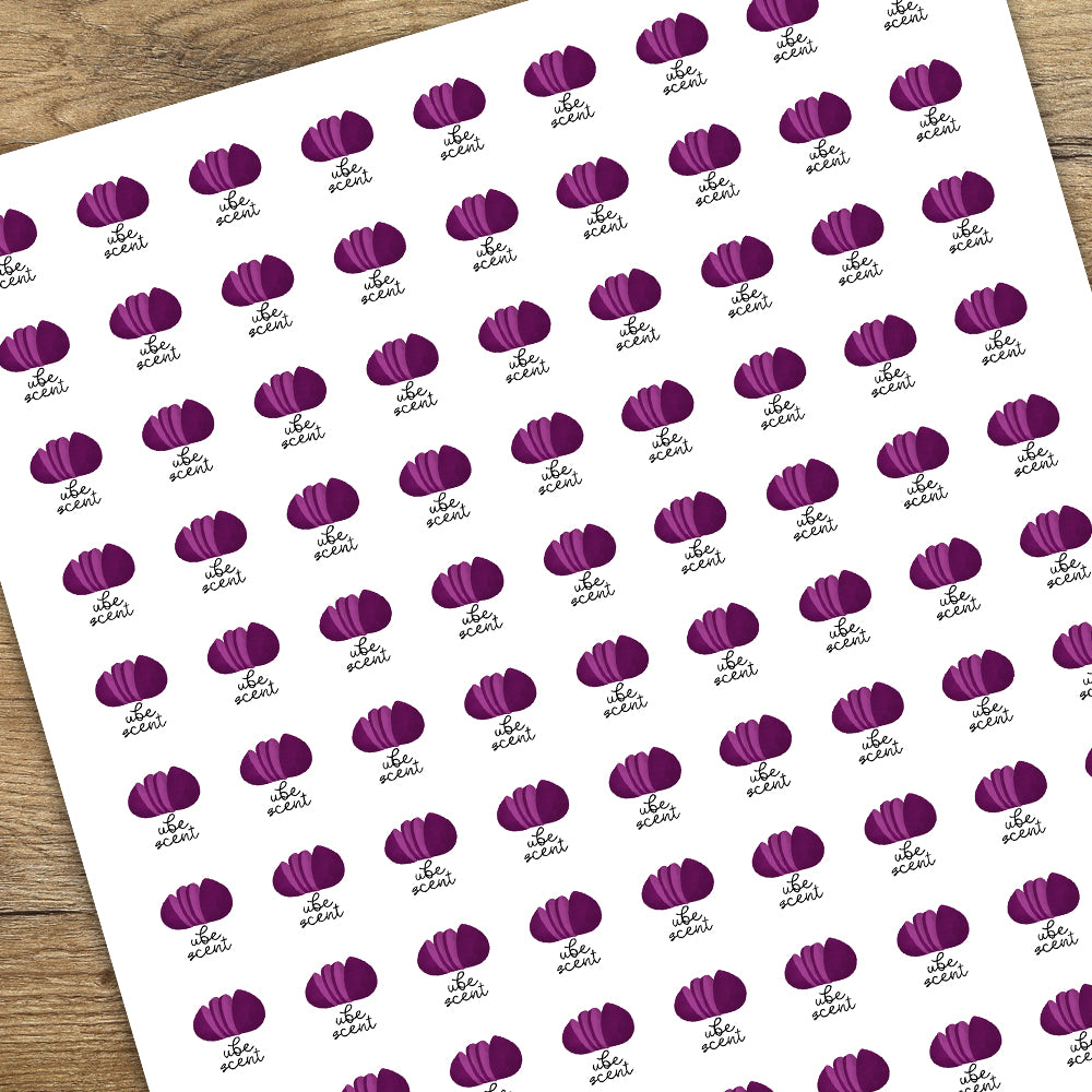 Ube Scent - Mini Stickers – A Little Leafy