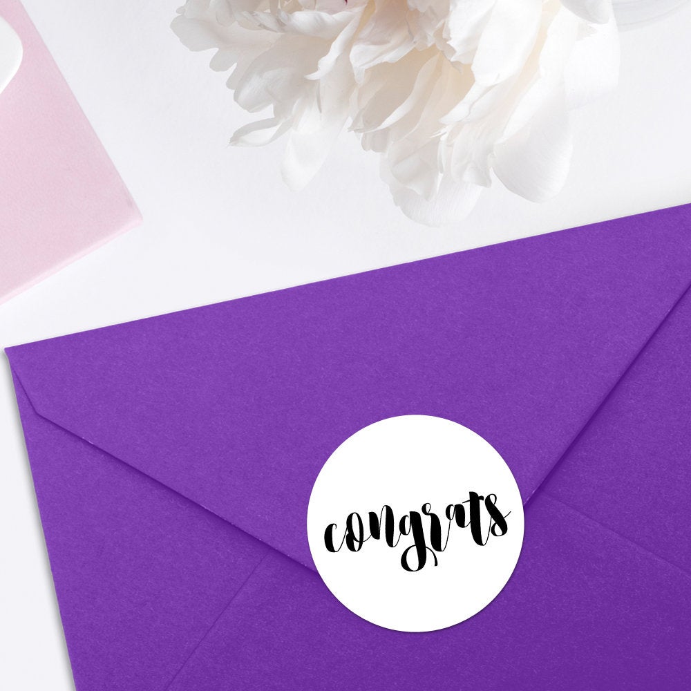 Congrats - Stickers – A Little Leafy