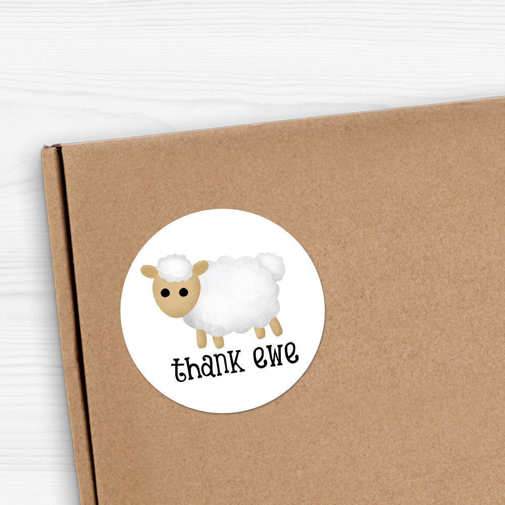 Thank Ewe - Stickers – A Little Leafy