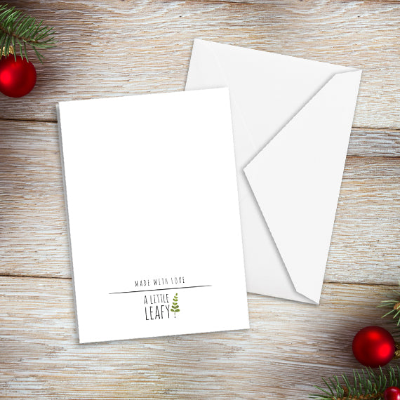 Rudolph The Red Nosed Reindeer - Print At Home Card – A Little Leafy