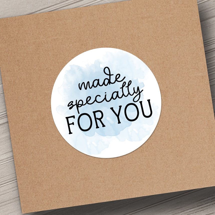 Made Specially For You (Watercolor Background) - Stickers – A Little Leafy
